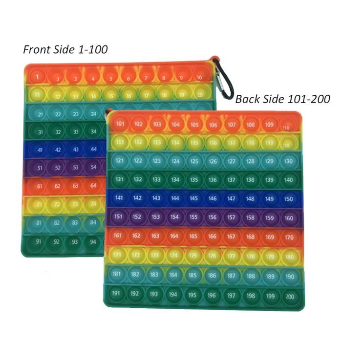 Table de Multiplication numérique à 2 côtés Montessori,jouet d ...