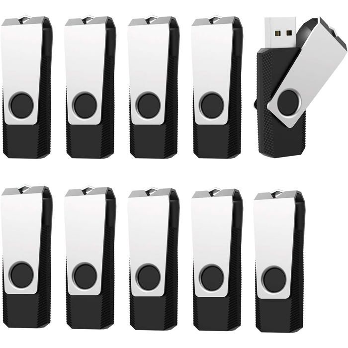YSFMODE-Cle Usb 8 Go,Lot De 10 Clés Usb 8 Go 2.0,Cle Usb 8Go Stockage ...