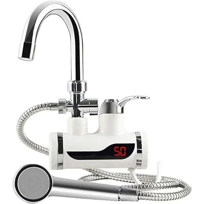 Obinet eau chau électrique instantané, chauffe-eau chauffage rapi avec ...