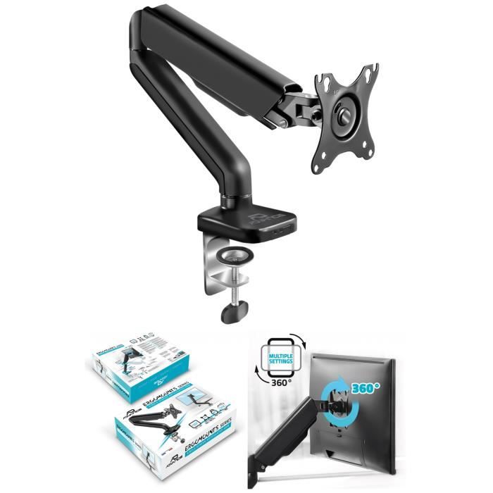 Support Écran PC Ergonomique - Ergomount - Standard Incurvé - 17-32 ...