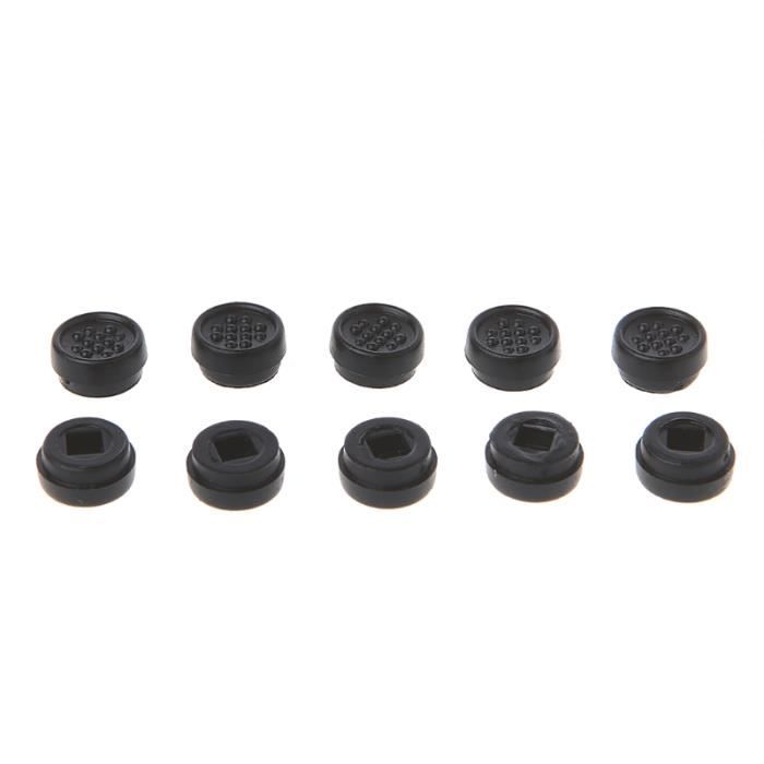Noir - lot de 10 pointeurs de Trackpoint pour clavier d'ordinateur ...