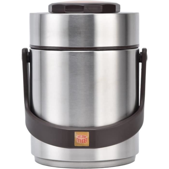 Récipient Alimentaire Isolant, Isolation Sous Vide Bento Box 1.5L ...