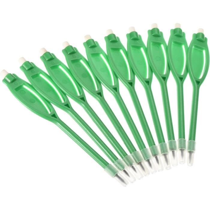 Golf Marquage Crayons Avec Effaceur, 20 Paquet Rectangle Clip Plastique ...