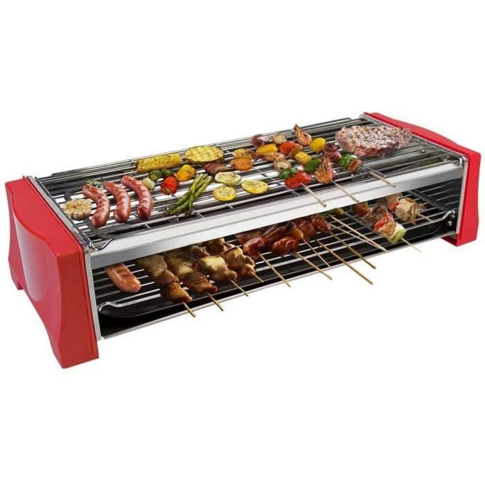 Barbecue Électrique BBQ Plancha Electrique Barbecue Grill Electrique de ...