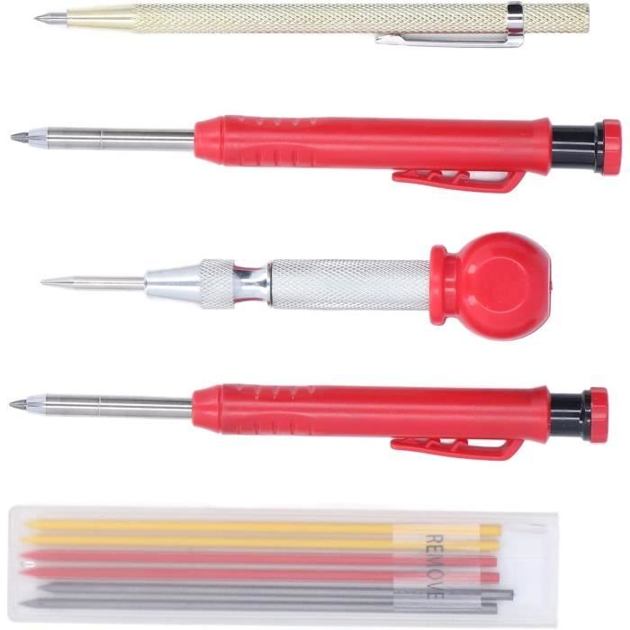 10 Pièces Outils Marquage Scriber Kits Crayons Charpentier Crayon ...