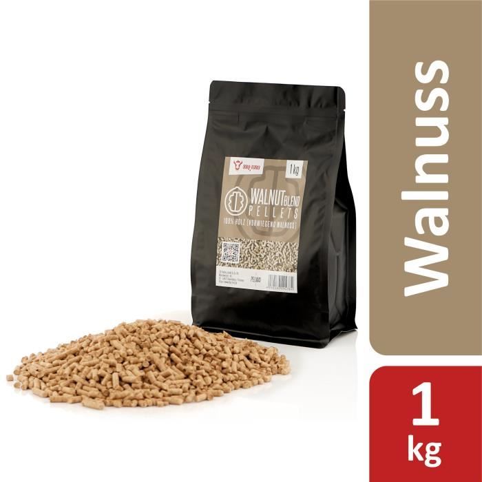 BBQ-Toro Walnut Blend Pellets composer de 100% bois de noyer | 1 kg ...