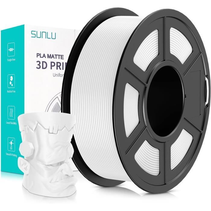 3D Printer Filament Matte Pla Filament, Neatly Wound Matte Pla Filament ...