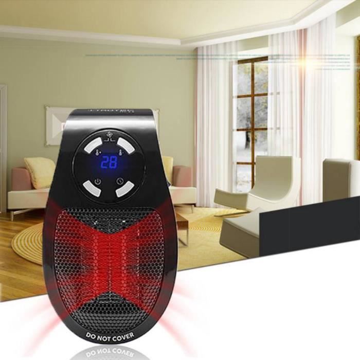 Chauffage portable CODREAM - Fast Heater 500W - Noir - Convection ...