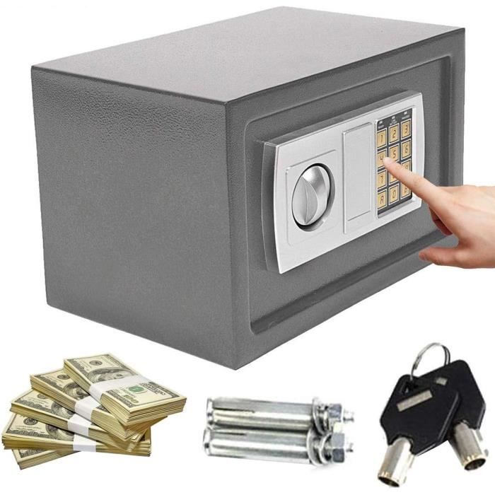 Electronique Coffre fort clef serrure combinaison digitale, clés ...