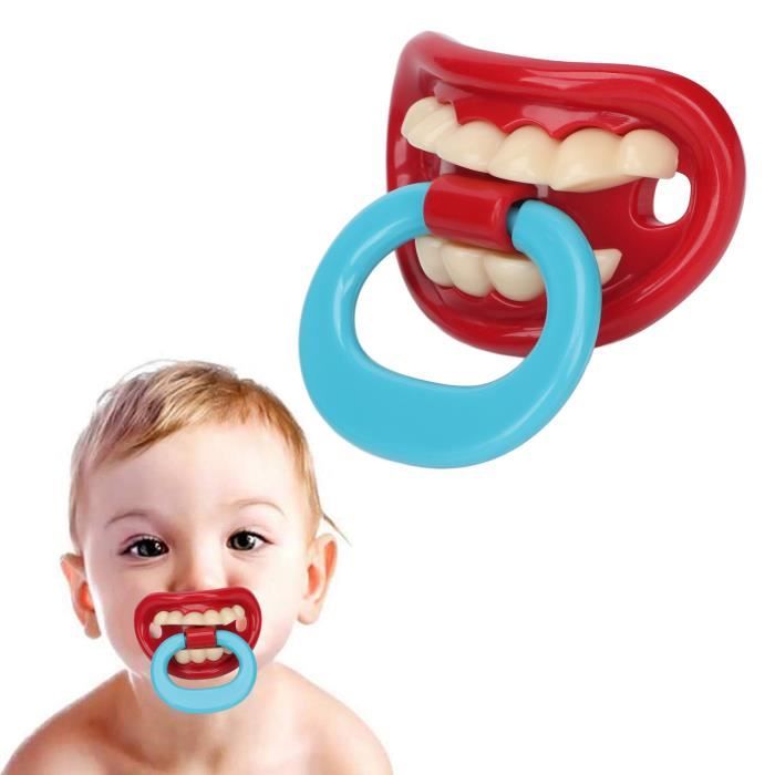 TAM Sucette pour bébé, sucette avec dents smiley à tirer TA188 ...