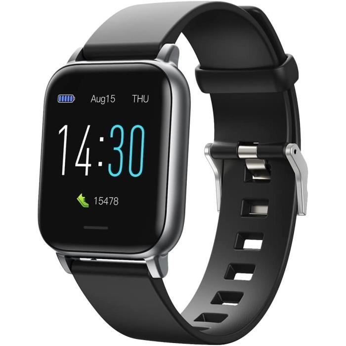 Watch Smart, 1,3 Pouce Fitness Tracker, Smartwatch Avec Calorie-Step ...