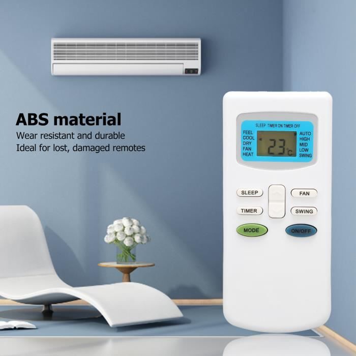 HEG Télécommande De Climatiseur Télécommande Universelle Pour Climatiseur Gykq 34 Gykq 47 Kt Tl1 ...