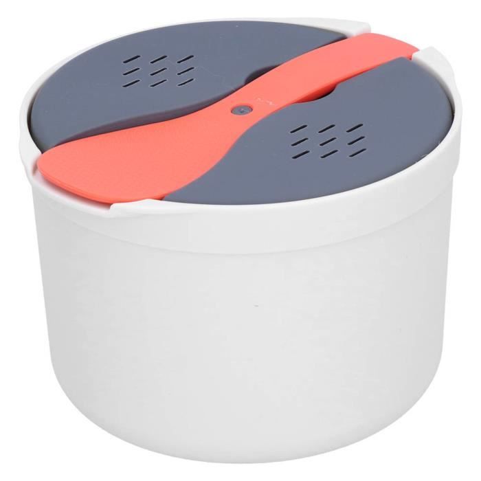 Fdit marmite à vapeur Cuiseur à riz pour four à micro-ondes domestique ...