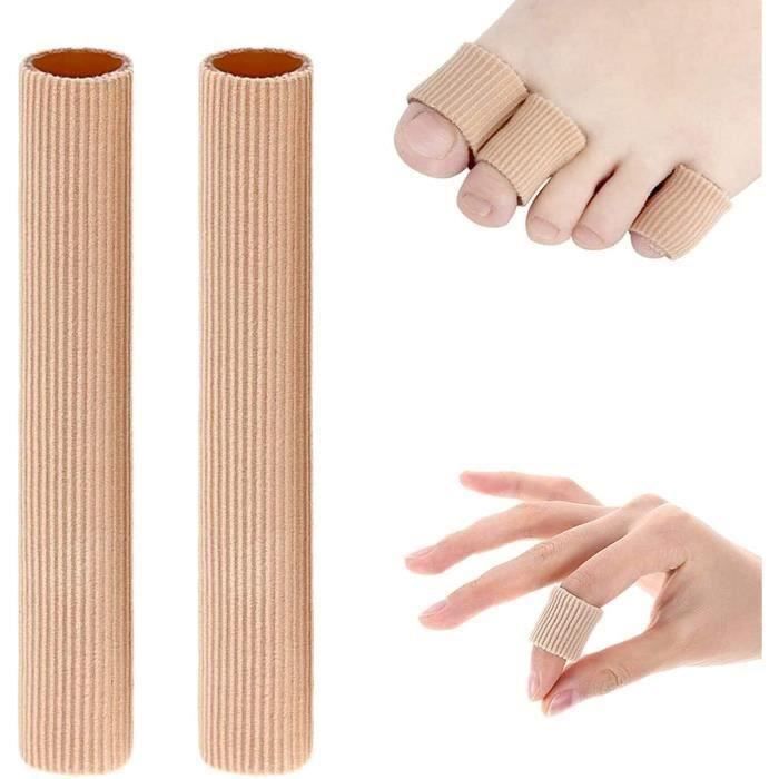Tube de Coussin d’Orteil,2 PCSProtection Orteils en Silicone Découpable ...