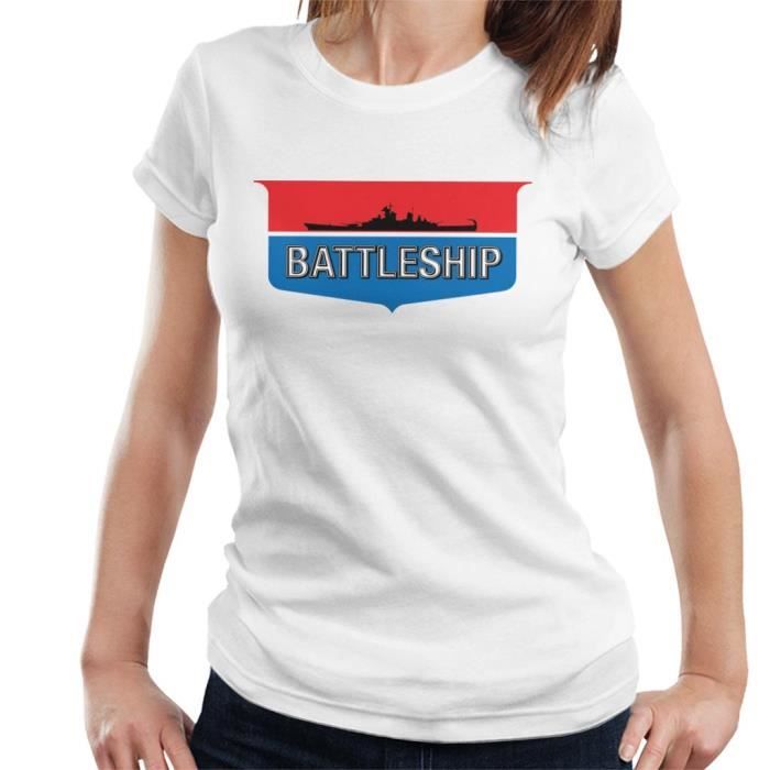 Hasbro Battleship Retro Logo T-Shirt Femme - Cdiscount Prêt-à-Porter