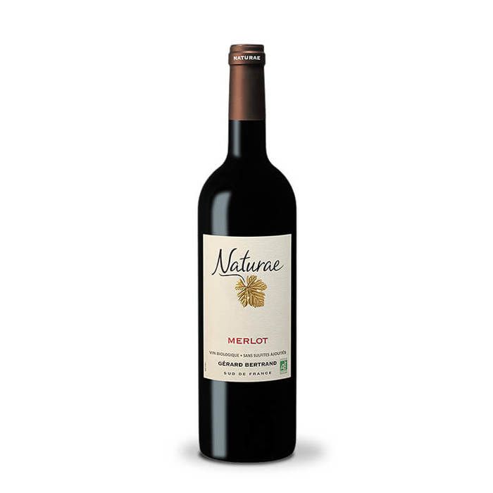 Naturae Merlot Vin rouge bio vegan sans sulfites 2024 75cl - La cave ...