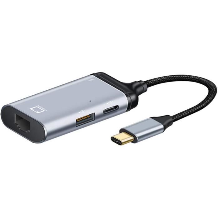 Xiwai Adaptateur USB-C Type-C USB3.1 vers 1000 Mbps Gigabit Ethernet ...
