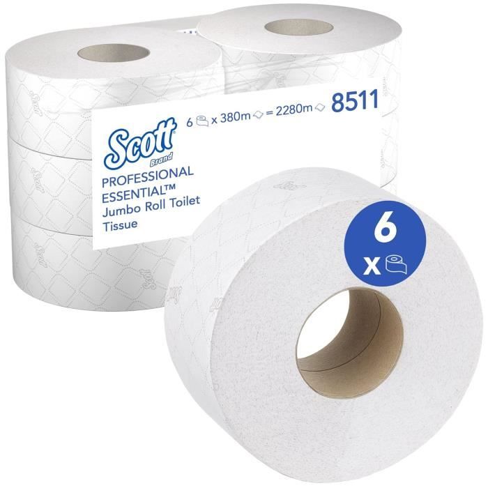 Scott Essential 8511 Rouleau de papier toilette Jumbo - Rouleau de ...