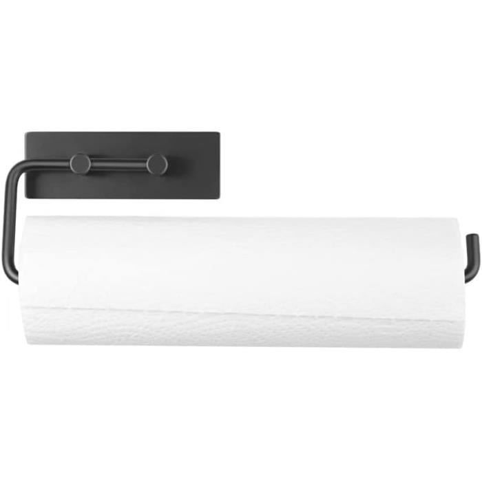 Support Essuie-Tout Mural Avec, Porte-Papier En Acier Inoxydable Auto ...