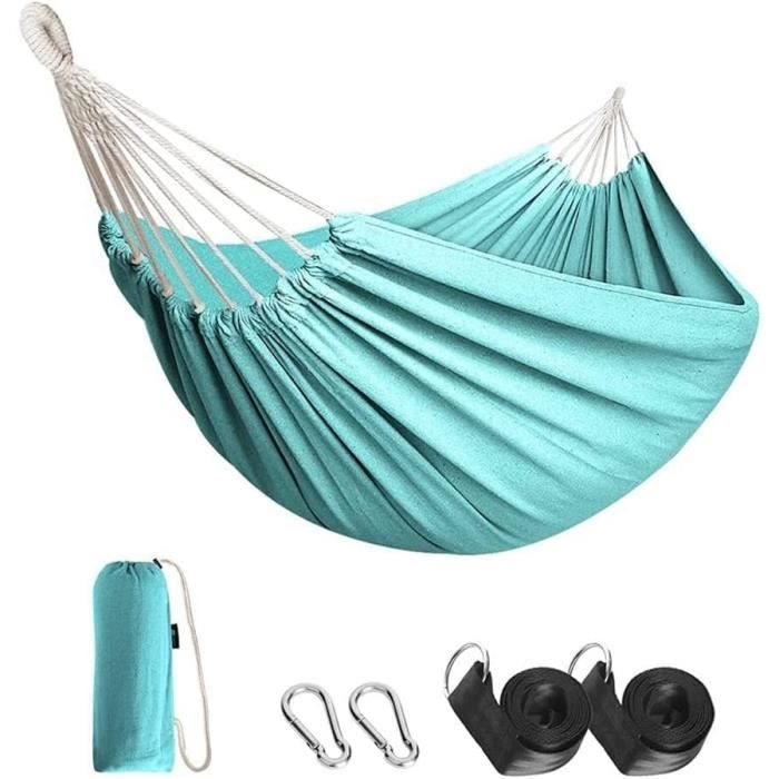 Hamac Extérieur En Toile Tissée, Hamac Extérieur Hamac En Coton Hamac ...