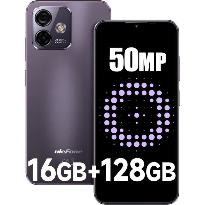 Ulefone Note 16 Pro Téléphone Portable 2024,16Go+128Go/TF-256Go,Caméra ...