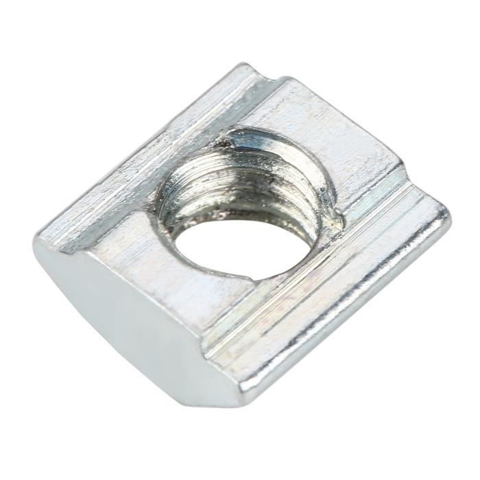 YOSOO écrou profilé en aluminium Écrou à fente en T, écrous à fente en ...