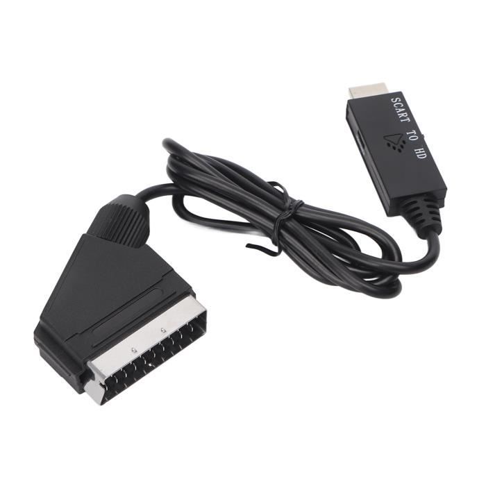 Adaptateur multimédia - YOS - SCART vers HD - Résolution 720P/1080P ...