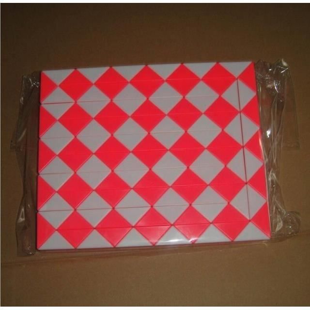 CASSE-TETE,Pink 72 Blocks--Règle magique en 6 couleurs, 120 Segments ...