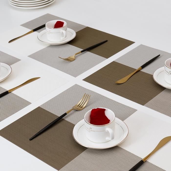Coffee Boxy-Napperons de qualité pour Table à manger, napperons de ...