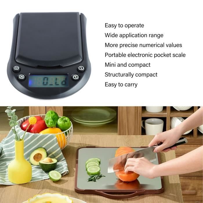 Qiilu balance alimentaire numérique Balance De Cuisine Balance ...