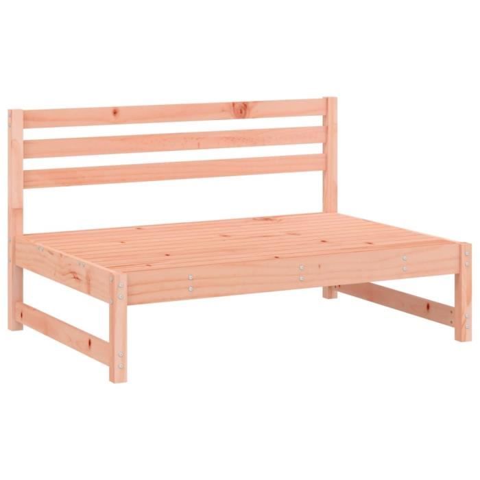 SIB Canapé central de jardin 120x80 cm bois massif douglas ...