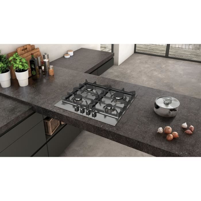 Table de cuisson au gaz NEFF - 4 foyers - L58,2 x P52 cm - T26DS49N0 ...