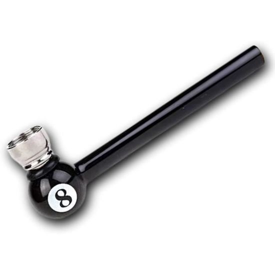 Pipe en Verre Pure Pipe Americaine 8 Eight Ball Shotgun Pipe - Le ...