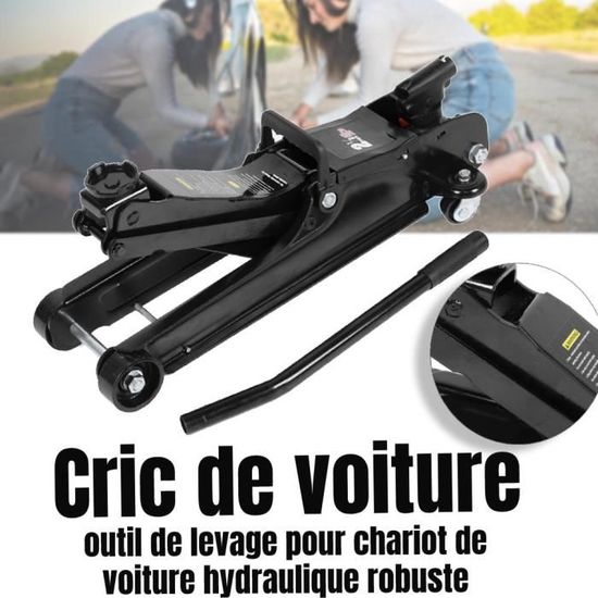 Cric Rouleur Hydraulique 2.5T Voiture Mobile de levage de voiture ...