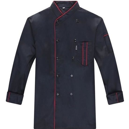 Zencart Printemps/été Restauration Uniforme à Manches Longues Hommes ...