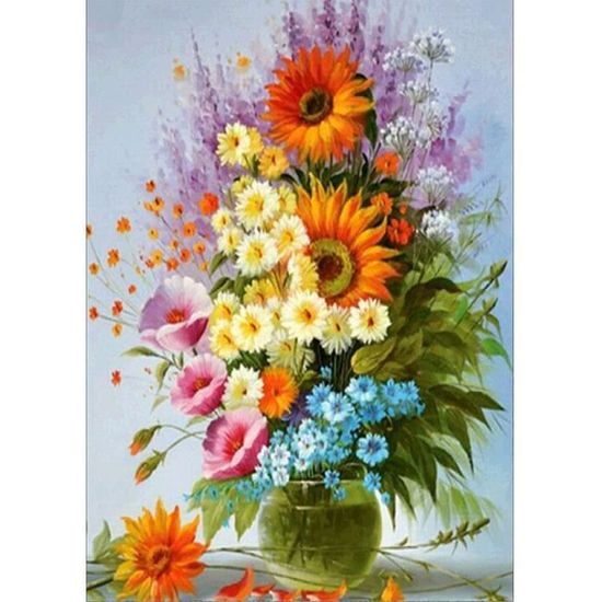 Shunli-QE100 Kit de Peinture Diamant 5D Peinture par numéro Point de ...