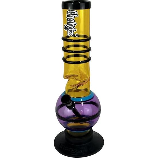 Bong En Acrylique Torsadé Ice Twist Cho93 Doré 30 Cm[H7220] - Cdiscount ...