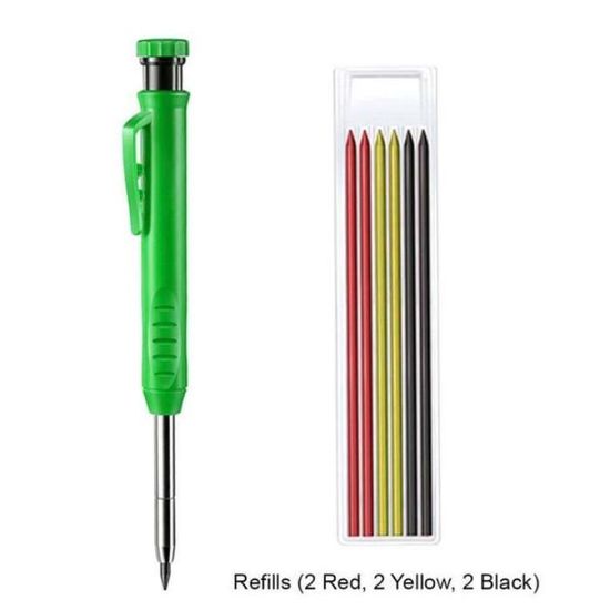 GTY04565-OUTIL MULTIFONCTIONS,Crayon de menuisier solide avec recharge ...