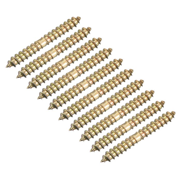 Goujon fileté SOURCING MAP 24Pcs 4x30mm Vis Double Filetage Boulon ...