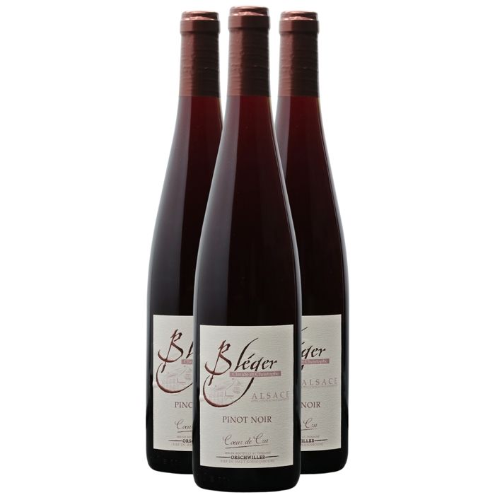 Domaine Claude et Christophe Bléger Alsace Pinot Noir Coeur de Cru 2022 ...