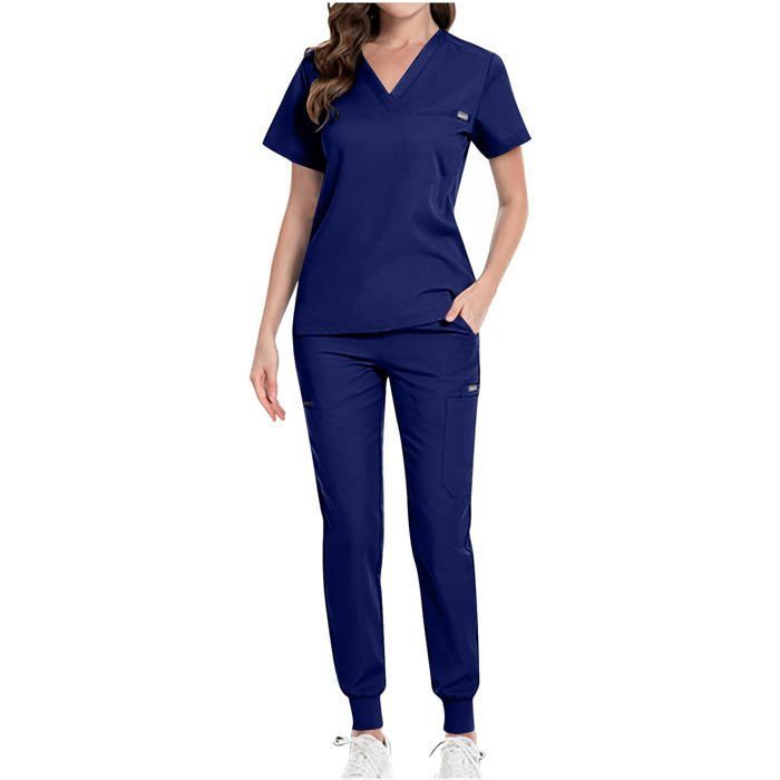 Uniforme d'infirmière Ensembles de gommage multicolores for femmes ...