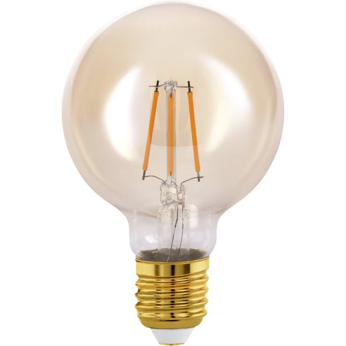 EGLO connect.z Ampoule LED E27 connectée, G80, ZigBee, contrôlable par ...