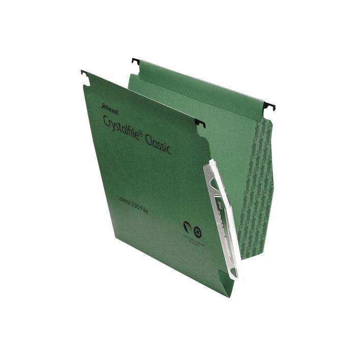 Rexel Crystalfile Classic Dossier suspendu base-V pour 150 feuilles à ...