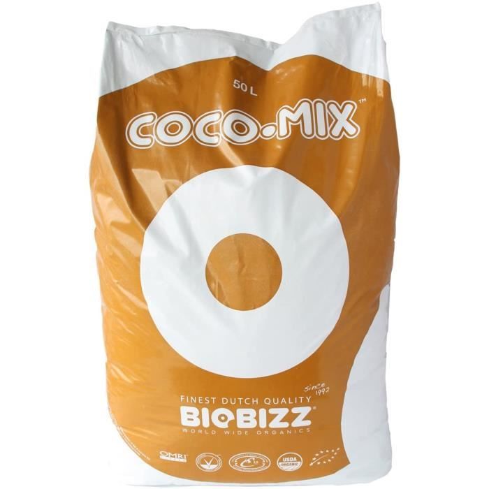 Biobizz fibre de coco Coco mix fibres 50 litres [161] - Cdiscount Jardin