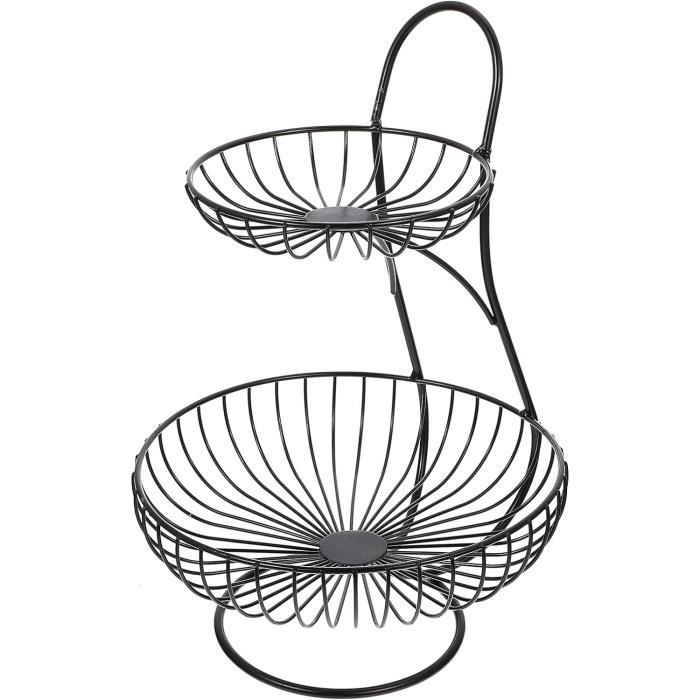 1 Pc Plat De Fruits Service De Comptoir Corbeille À Poser En Métal ...