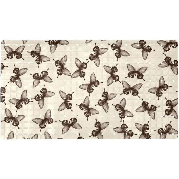 Tapis de Douche,Tapis de Baignoire antidérapant,Tapis de Bain pour ...