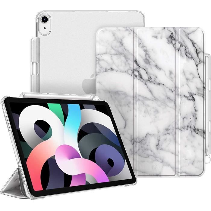 Coque pour iPad Air 5ème Génération 2022 - iPad Air 4 2020 10.9", Étui Transparent Mat ...