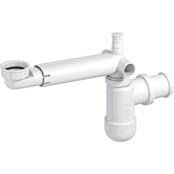Prevex Preloc Siphon Gain De Place Universel Pour Lavabo De Salle De ...