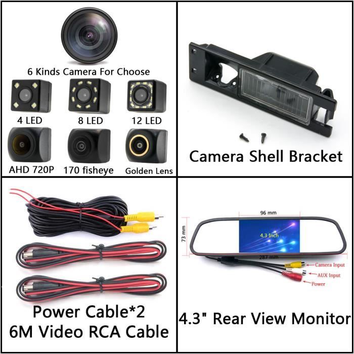 Caméra de recul,caméra de recul 720P Starlight, pour voiture Opel Astra ...