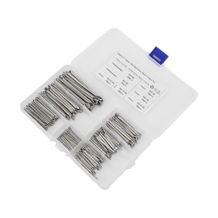 Kit de goupille fendue en acier - minifinker - Assortiment de Clips ...